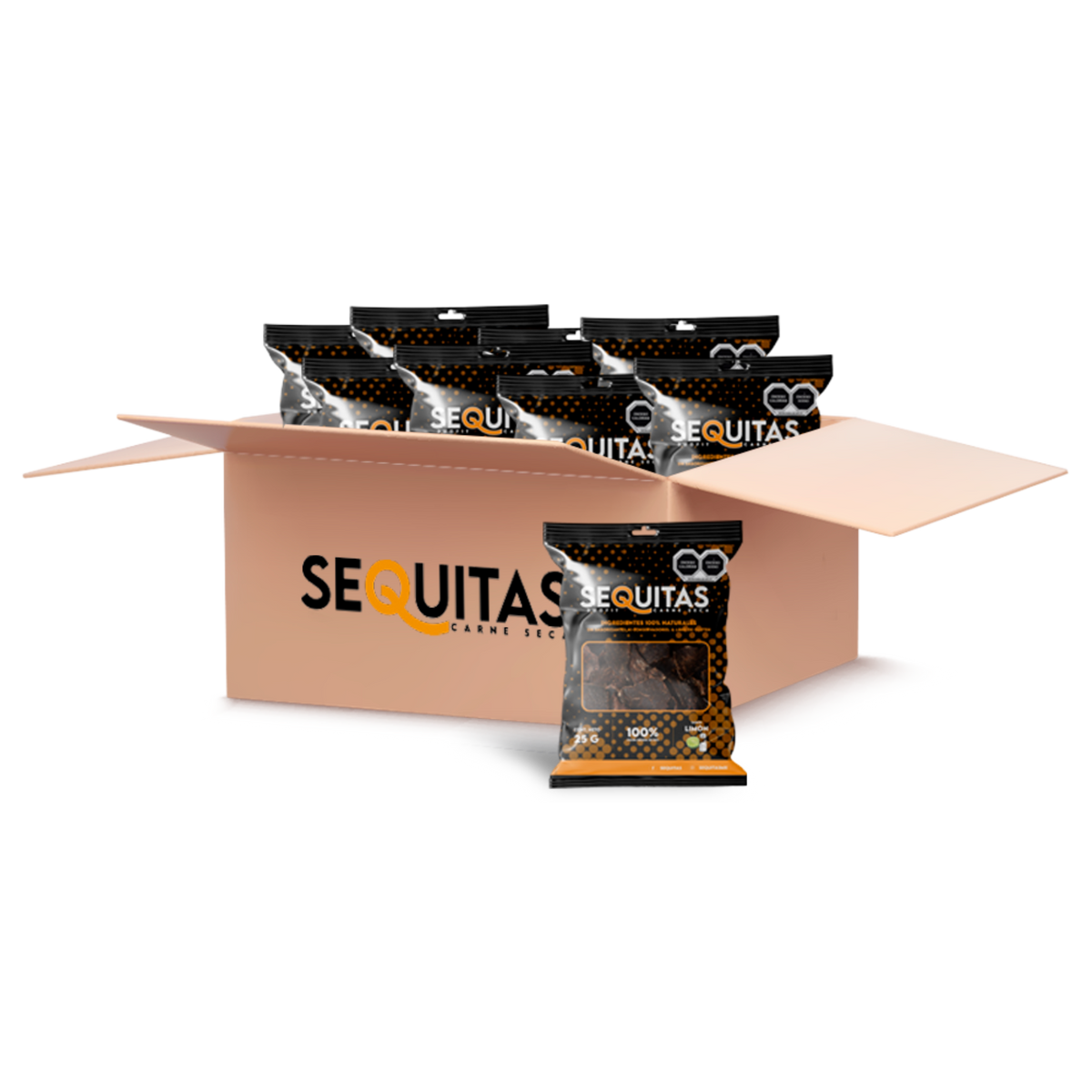 SEQUITAS Limón y Sal (25g) | Snack Saludable con un Toque Delicioso ...